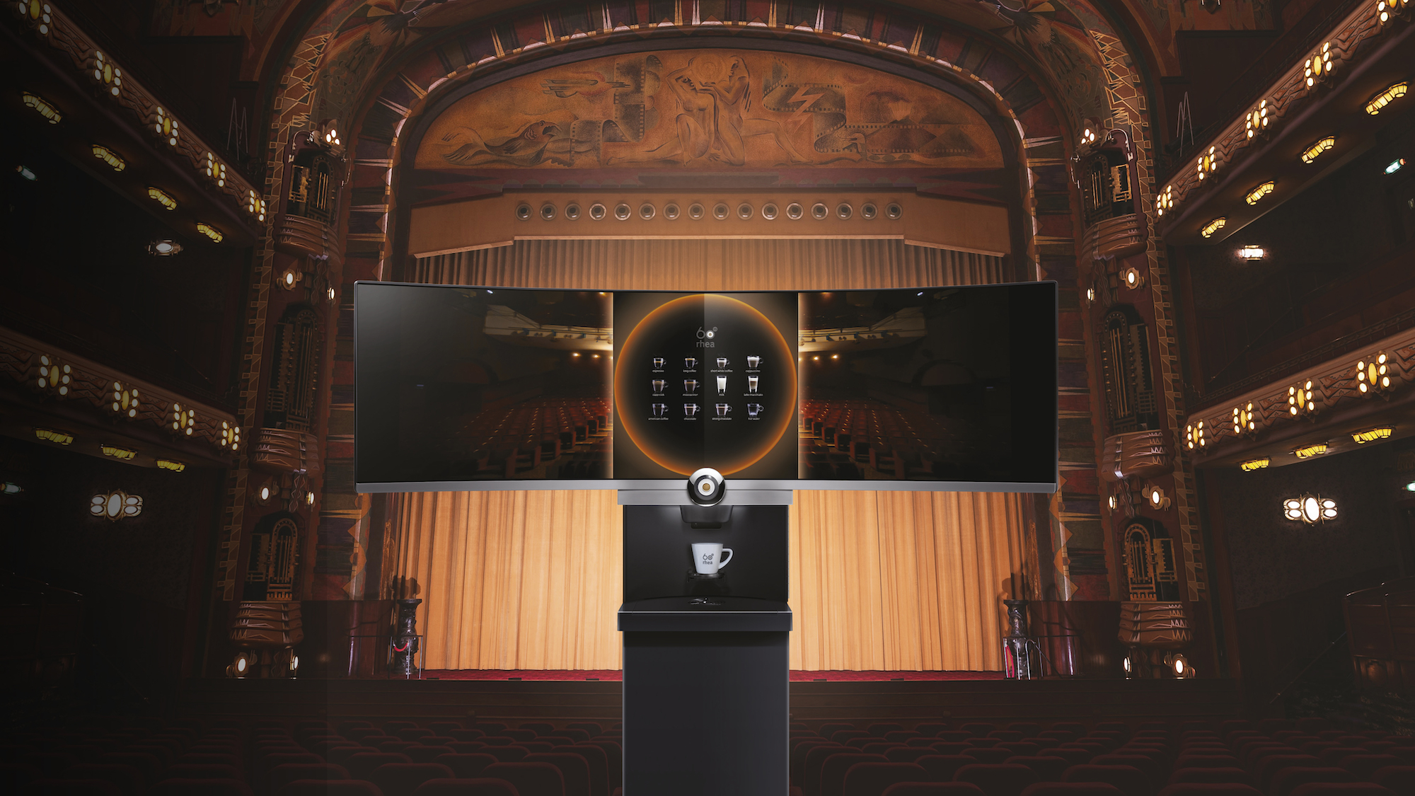 A Theatre in a Coffee – Rhea Vendors Group